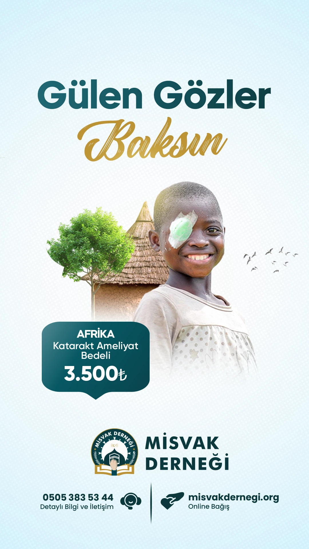 Katarakt Bağışı | Misvak Derneği